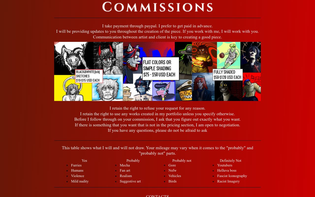 Captains Commissions